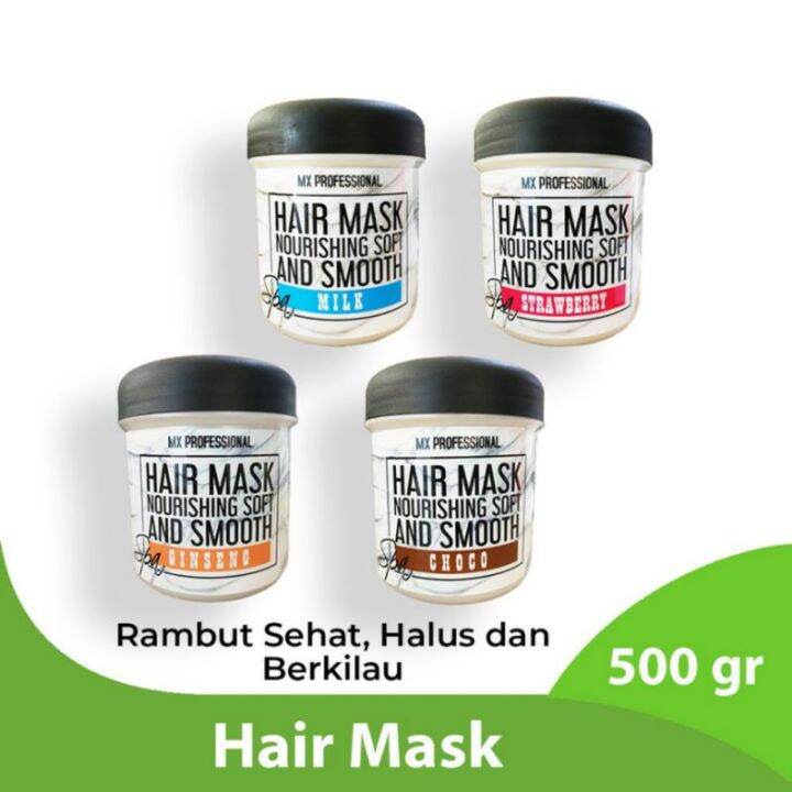 MX PROFESSIONAL HAIR MASK NOURISHING SOFT AND SMOOTH 500gr | Lazada ...