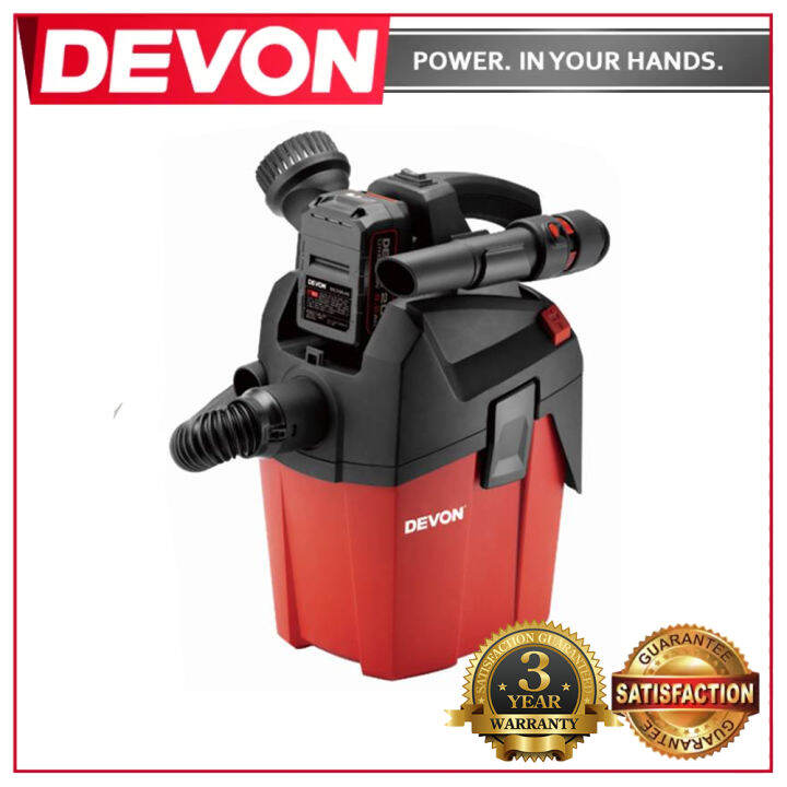Devon Vacuum Cleaner Portable Cordless 20v Li-Ion 4713-Li-20MC | Lazada PH