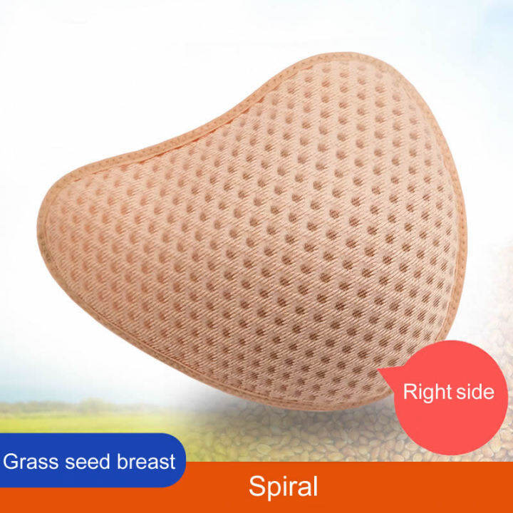 Breast prosthesis, lightweight and breathable grass seed mastectomy ...