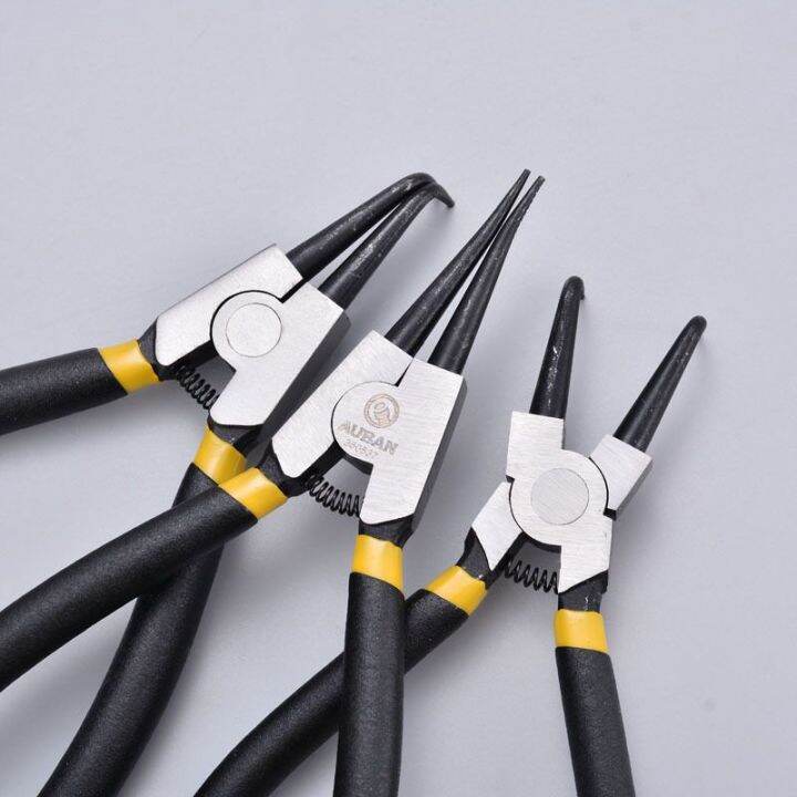 7" ~ 13" Inch Professional Circlip Pliers Straight Bend Internal External Snap Ring Pliers | Lazada