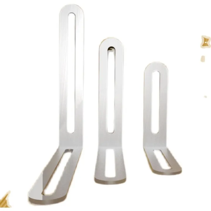 Pure Stainless Steel Bracket Adjust Long Hole Double Swing 90 Degree ...