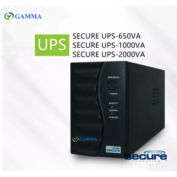 【Ready Stock】 Secure UPS 650VA 1000VA 1500VA Uninterruptible Power ...