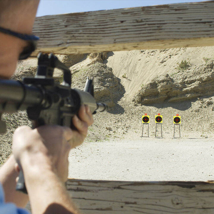 Shooting Target 12"; Reactive Paper Splatter Targets Fluorescent Yellow ...