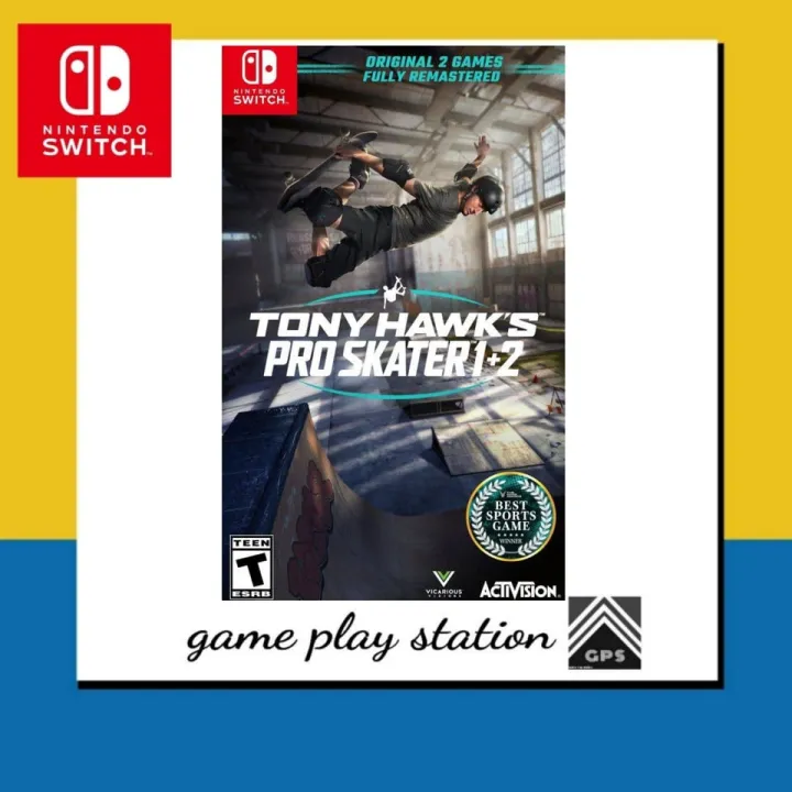 nintendo switch tony hawk 1+2 ( english zone 1 ) | Lazada.co.th