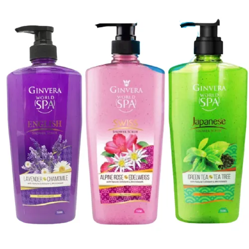 Ginvera World Spa Shower Scrub 750ml | Lazada