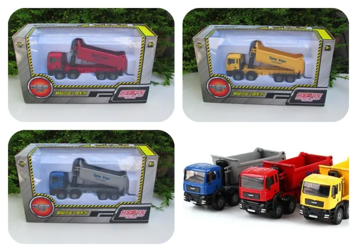Kaidiwei (KDW) 1/50 Lorry Tipping Dump Truck Construction Vehicle ...