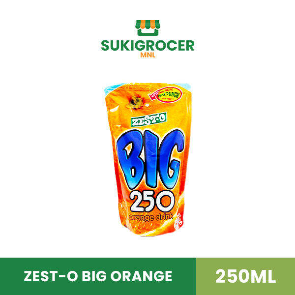 Zest-O Big 250 Orange 250ML | Lazada PH