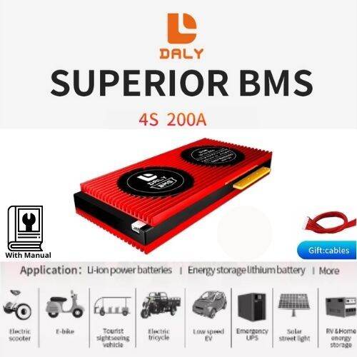 DALY 12V 200A BMS for Lifepo4 32650 3.2v nominal Wide Application. | Lazada PH