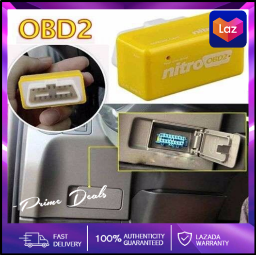 Prime Deal ⦆ 100% ORIGINAL Nitro OBD2 YELLOW for Gasoline 15% Fuel ...