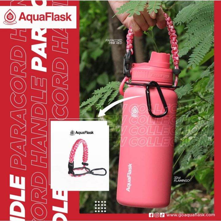Aquaflask Paracord Handle Fits 14oz, 18oz, 22oz, 32oz, 40oz and 64oz ...