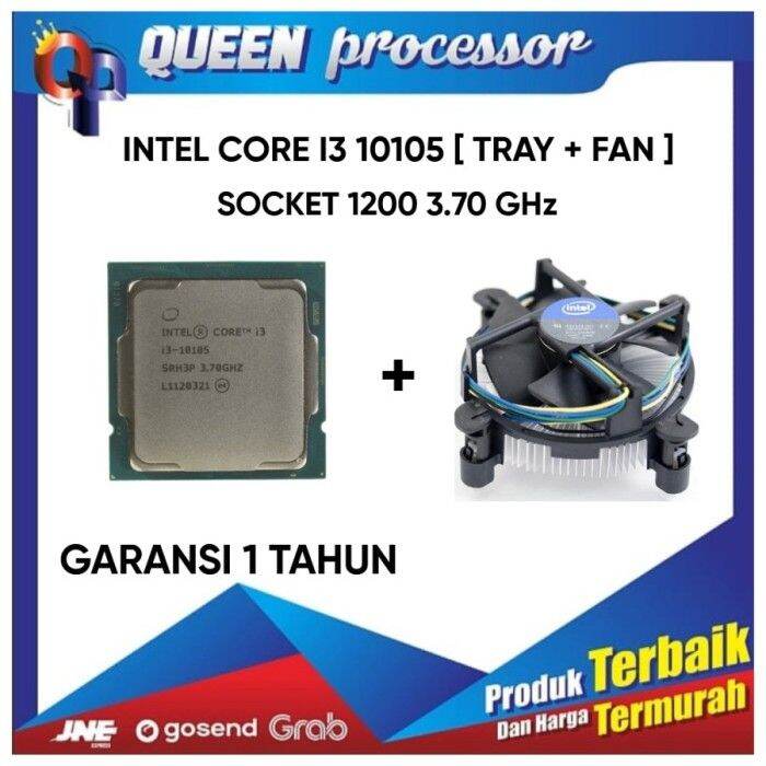 PROCESSOR INTER CORE i3 10105 3.7 GHz TRAY + FAN | Lazada Indonesia