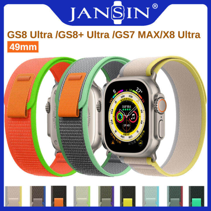Smart Watch GS8 + Ultra Trail loop Strap GS8 Ultra /GS8+ Ultra /GS7 MAX ...