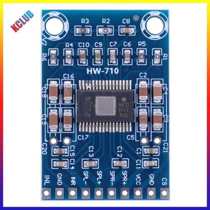 โมดูลเครื่องขยายเสียงขนาดเล็กสำหรับ TPA3116D2บอร์ดเครื่องขยายเสียง ...