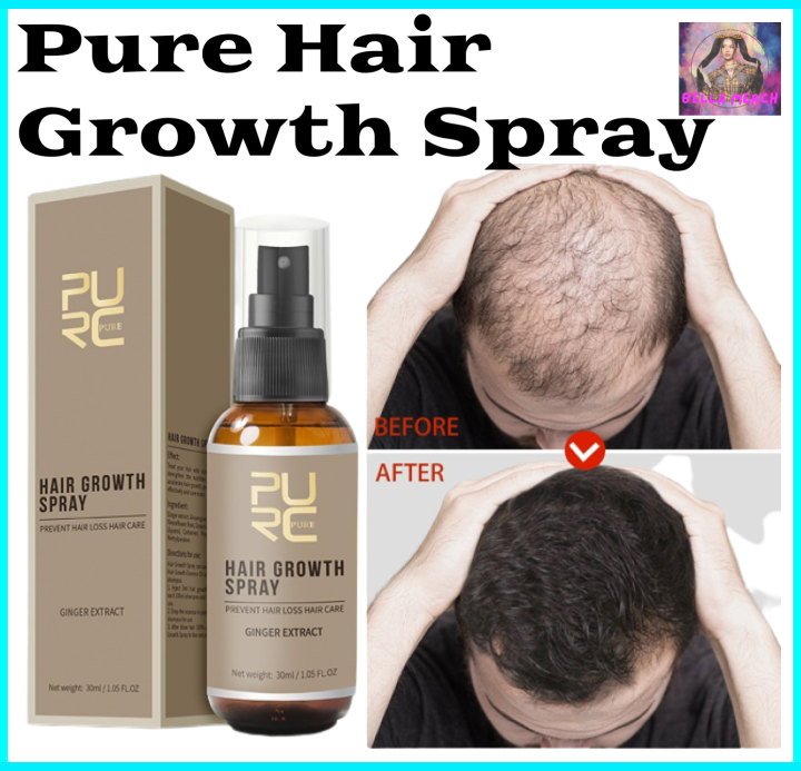 Purc Hair Grower 20ml ⚡️quick Entry Into Force👍hair Growth Spray Hair