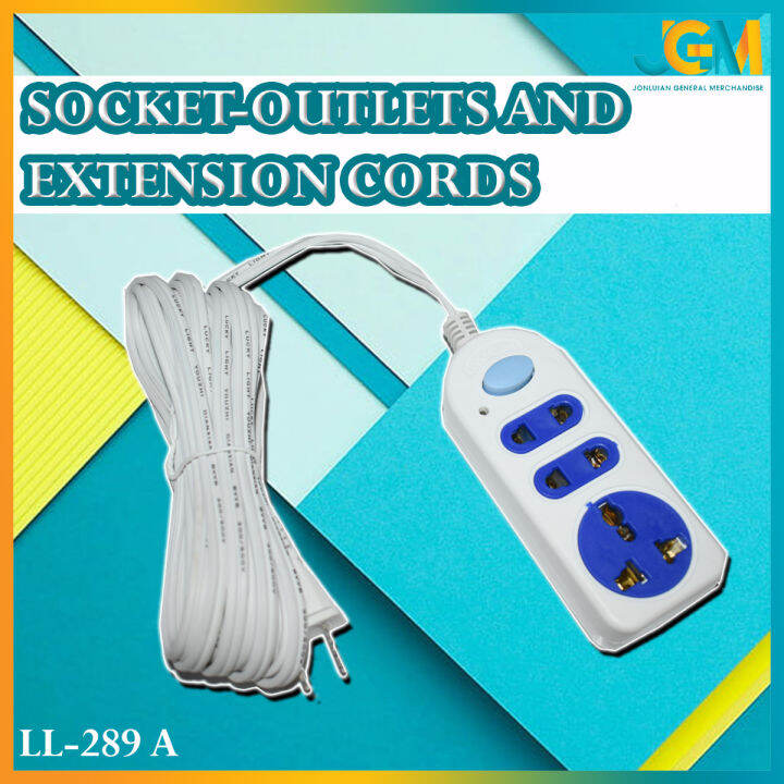 Lucky Light Socket-Outlets And Extension Cords Type 4M to 5M A , B And ...
