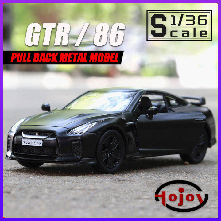 Scale 1:36 AE86 Supercar Nissan GTR R35 Simulation Exquisite Metal ...