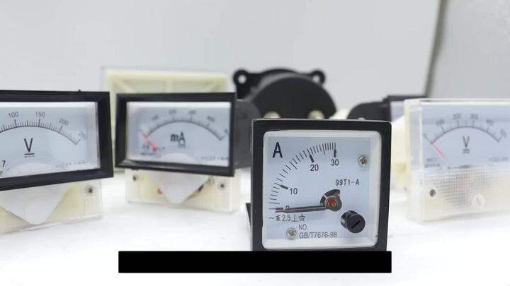 AC og Panel Frequency Meter Pointer Type 100V 220V 380V Tester Gauge ...