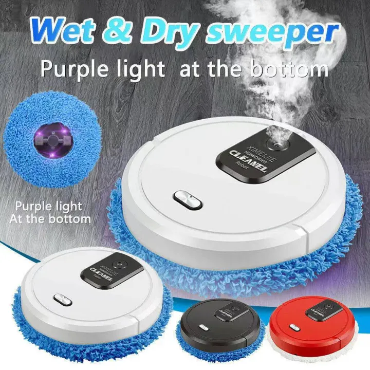 【Spot in Manila】Original Wet & Dry Sweeper Multifunctional Smart Floor ...
