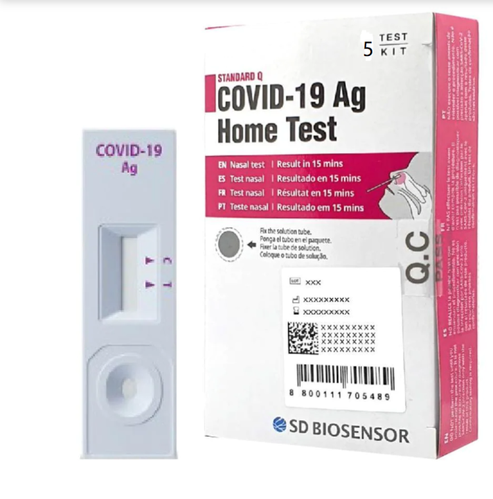 (LIMITED READY STOCK) Standard Q COVID-19 Antigen Rapid Self Test Kit ...