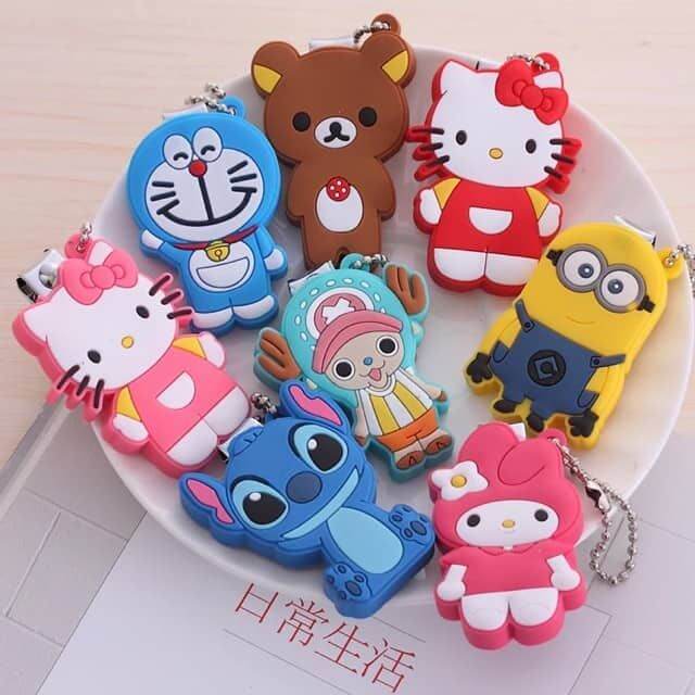 CUTE CARTOON CHARACTER NAIL Cutter kids cutter | Lazada PH