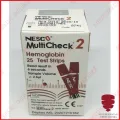 Nesco Hemoglobin Test Strip Hemo Cek Tes Bantu Ukur HB Refill Isi 25 ...