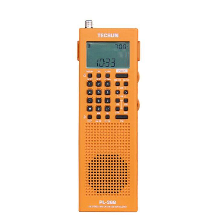 TECSUN PL-368 Portable AM/FM/LW/SW Worldband Radio PL368 Full Band 64 ...