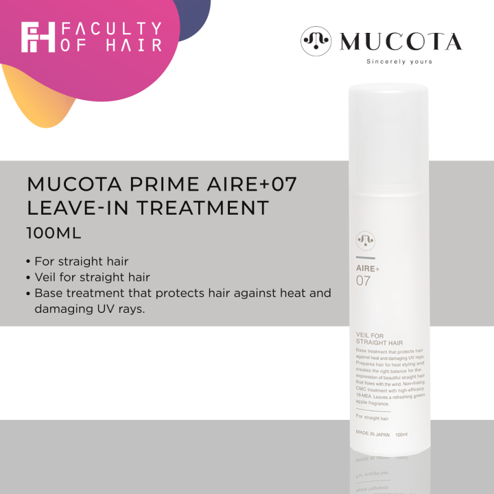 Mucota Prime Aire+07 Leave-In Treatment 100ml | Lazada