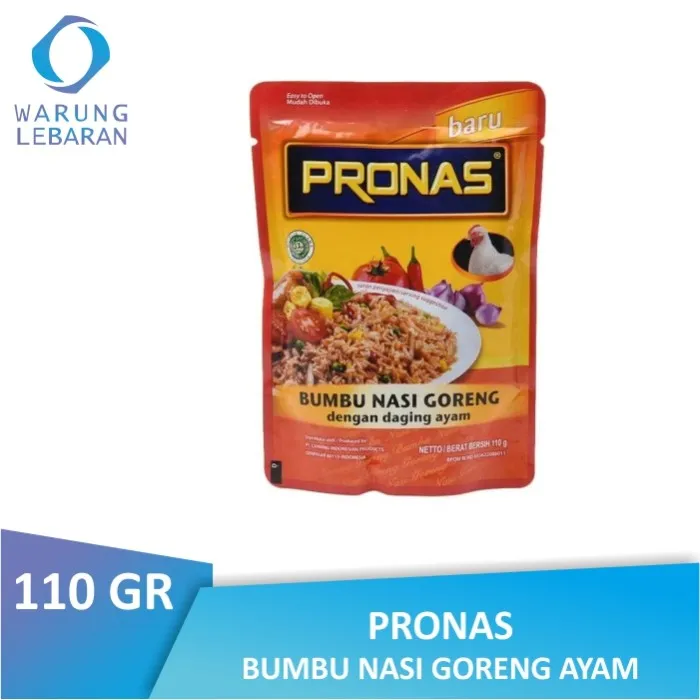 Pronas Bumbu Nasi Goreng Ayam 110 GR | Lazada Indonesia