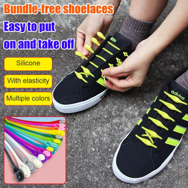 huanlangcaiji NoTie Shoe Laces for Sneakers Creative and Innovative ...