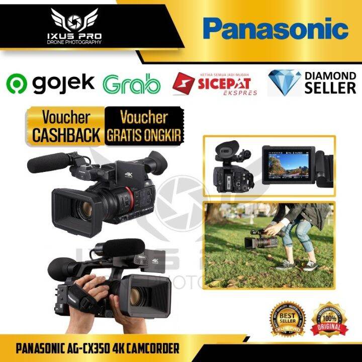 Panasonic AG-CX350 4K Camcorder - Professional Camera Recorder CX350 | Lazada Indonesia