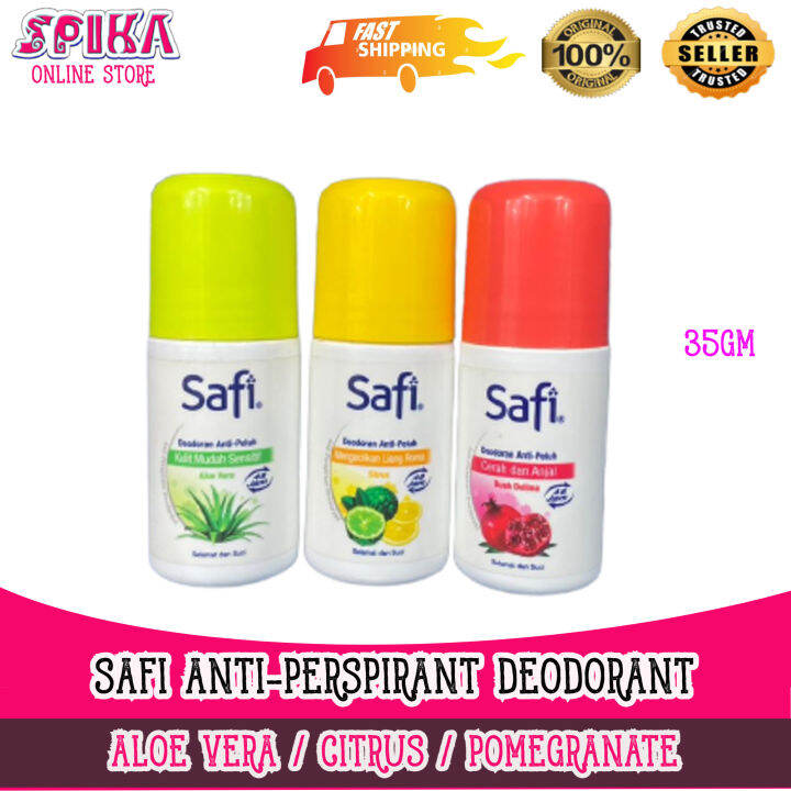 SAFI ANTI -PERSPIRANT DEODORANT 30ML | Lazada