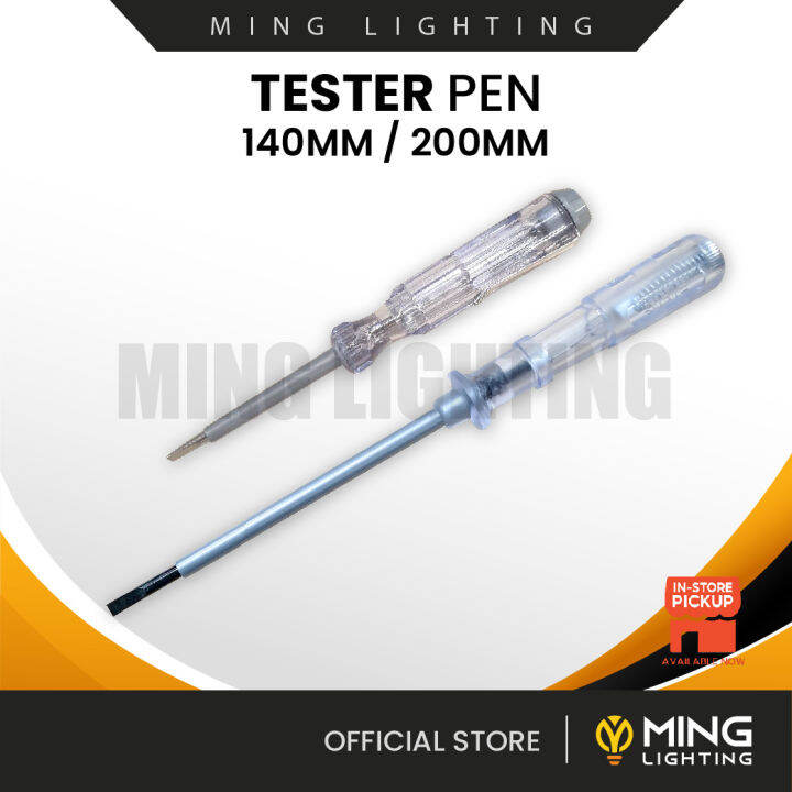 Electrical Test Pen Electrician AC Voltage Detector Screwdriver Pens ...
