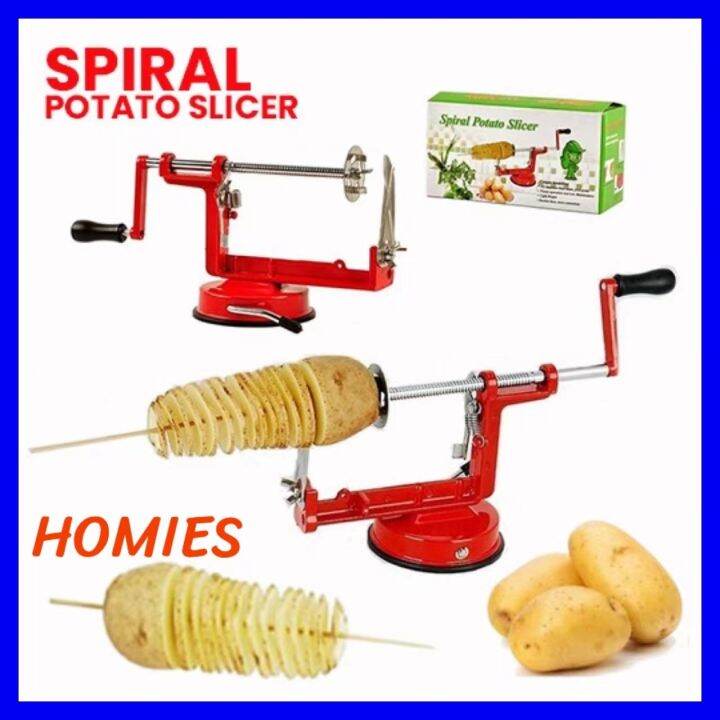 Homies Twister Potato Slicer Stainless Steel Potato Manual Cutter ...