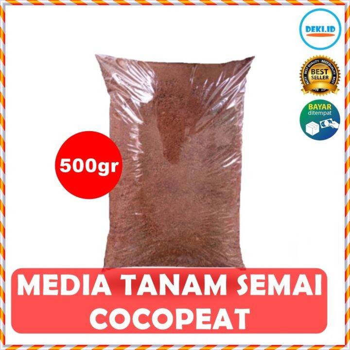 Cocopeat 500 gr Media Tanam Semai Cocopit Kokopit Organik | Lazada ...