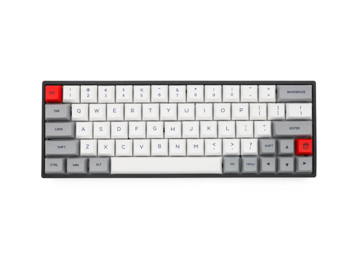 sk64 60 custom mechanical keyboard rgb optical switch leds hot swapping ...