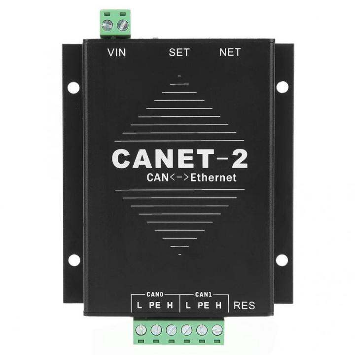 CANET-2 Ethernet เป็นอินเทอร์เฟซตัวแปลง2ทาง,อะแดปเตอร์ข้อมูล CAN-Bus เป็น LAN TCP/IP เพื่อแปลง ...