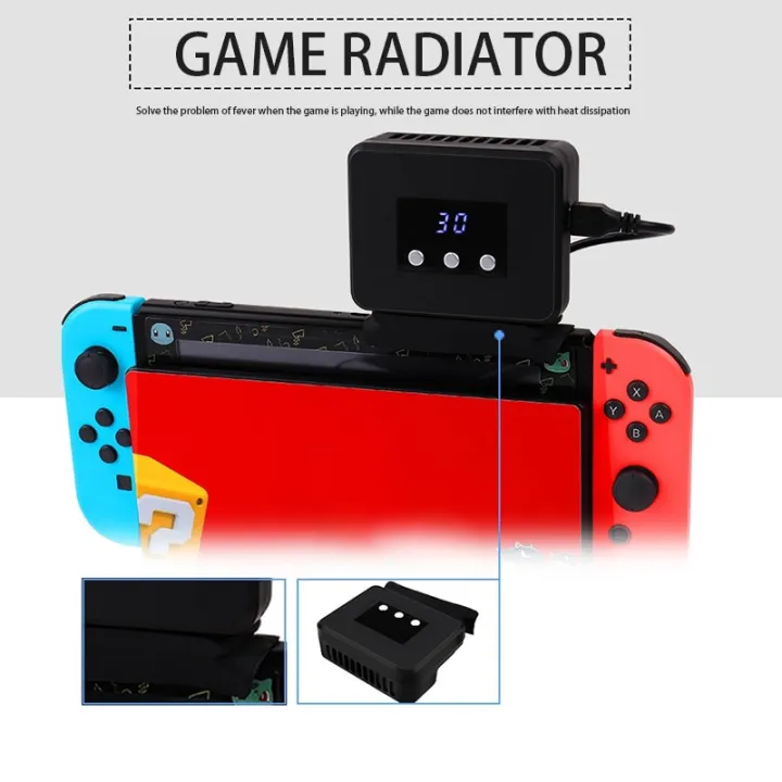 Cooling Fan for Nintendo Switch External Turbo Pumping Cooler Radiator ...