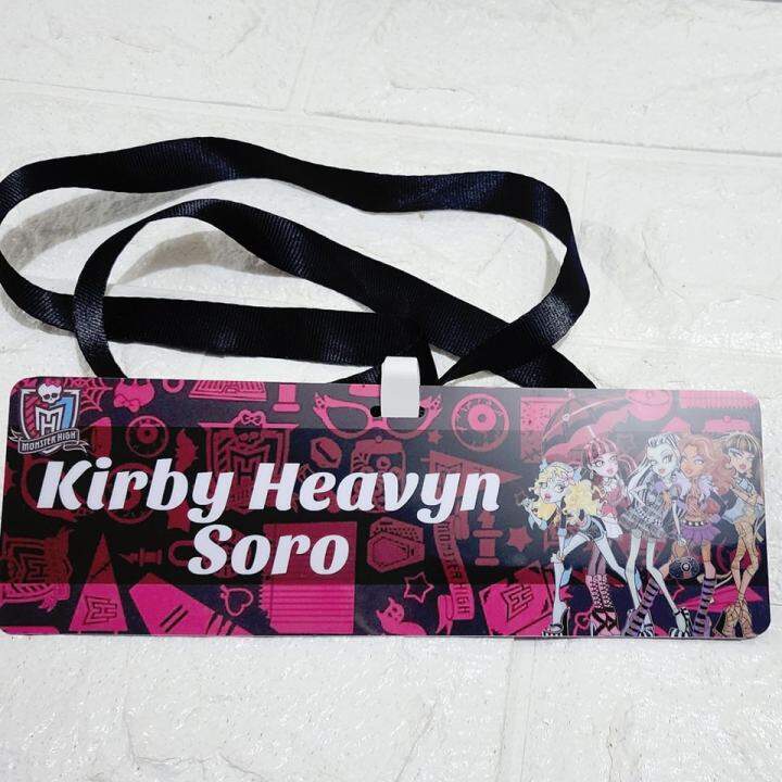 Personalized Name Plate / Name Tag (PVC) Page 1 of 2 | Lazada PH