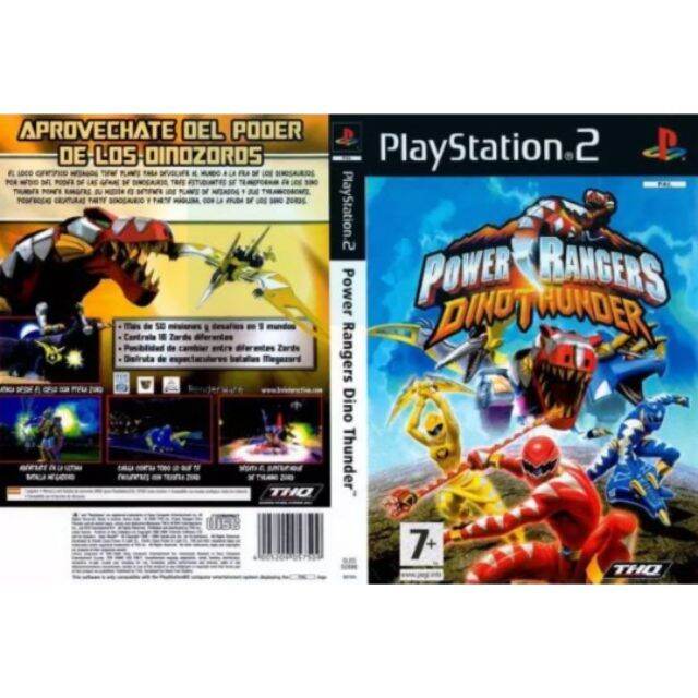 PS2 GAME COLLECTION (Power Rangers Dino Thunder) | Lazada
