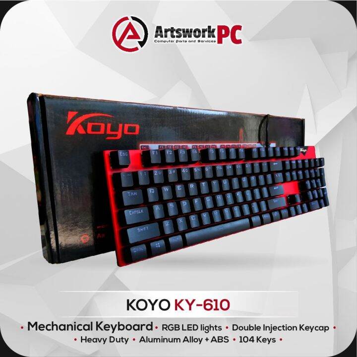 KOYO KY-610 Mechanical Keyboard | Lazada PH
