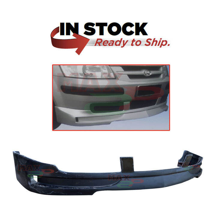 Hyundai Getz OE Style Front Skirt Bumper Lower Lip Spoiler Fiberglass ...