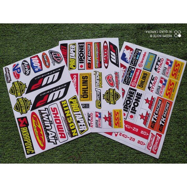 STIKER PACK SPONSOR RACING / STIKER RACING | Lazada Indonesia