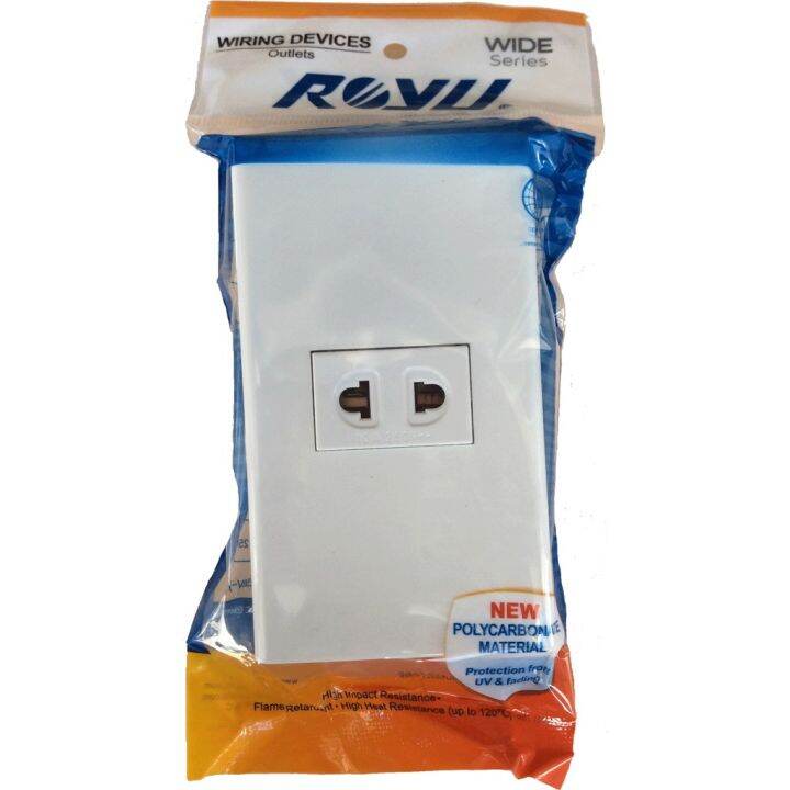 Royu Universal Outlet 1,2,3 Gang (Wide Series) | Lazada PH