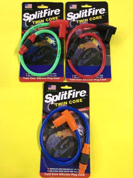 SPLIT FIRE TWIN CORE SILICON SPARPLUG CORD 8.8MM for UNIVERSAL | Lazada PH