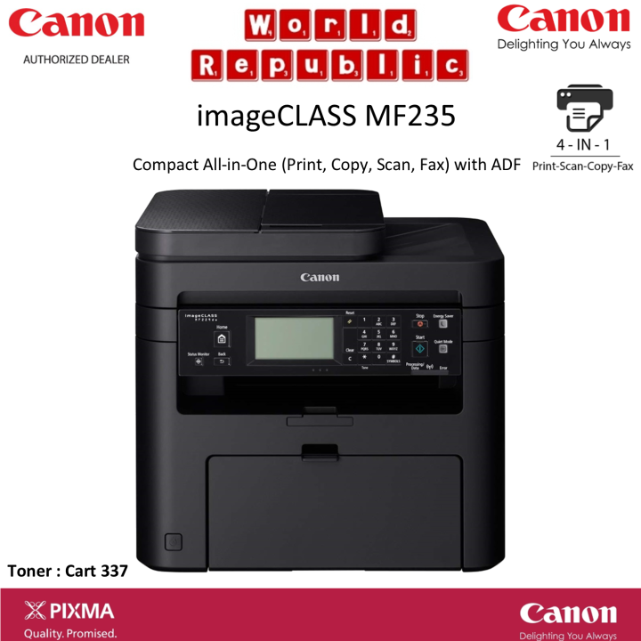 Canon imageClass MF235 All-In-One Laser Printer with ADF - Touch Screen ...