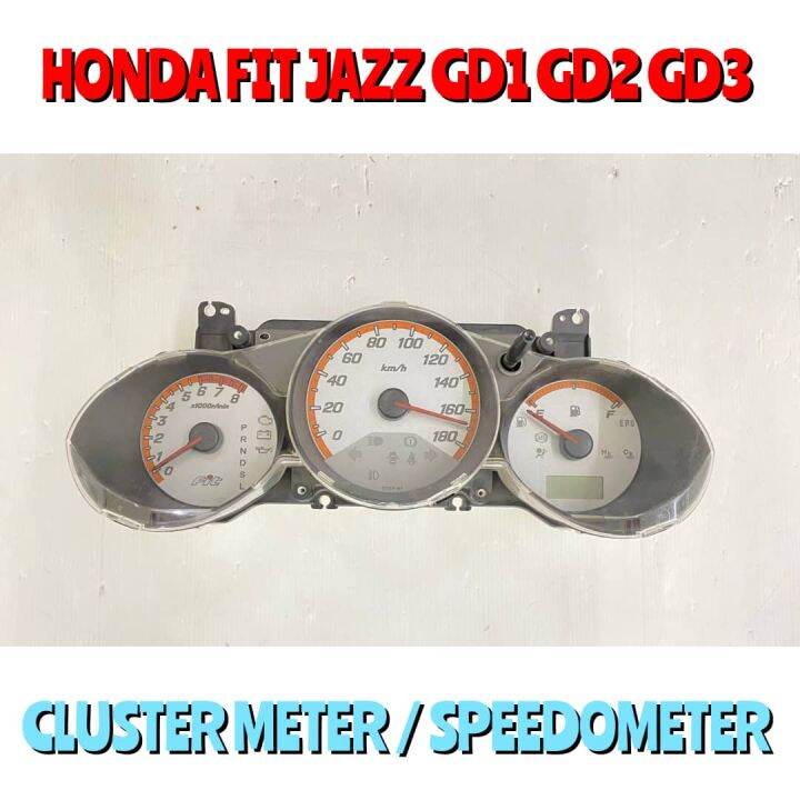 Honda Fit Jazz GD1 GD2 GD3 Cluster Meter ( Auto ) / Speedometer / Car ...
