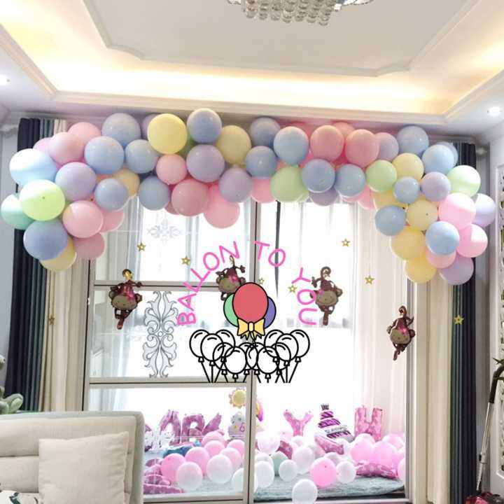 Balloon Glue 100 Dots Belon Tampal Roll Stickers Tape Gam Garland ...