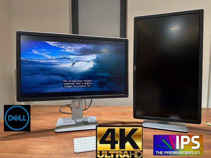 DELL 27" 4K Reso UHD 2160p IPS LED Monitor, Rotate Vertical,Height ...