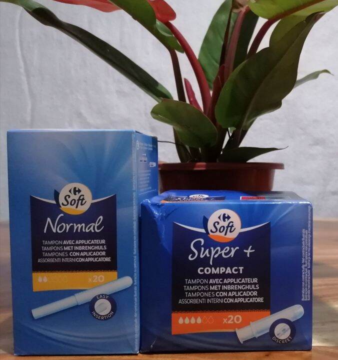 Soft Compact Tampons With Applicator Imported From France! | Lazada PH