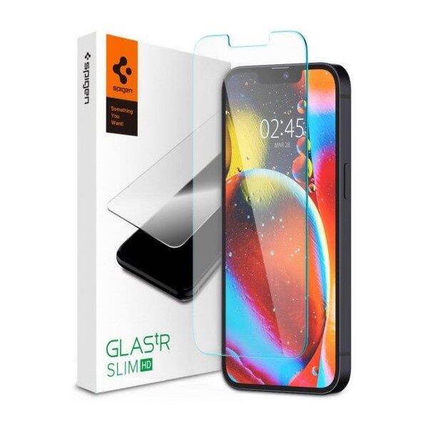 Spigen iPhone 13 Pro / iPhone 13 Tempered Glass Glas.tR Slim HD ...
